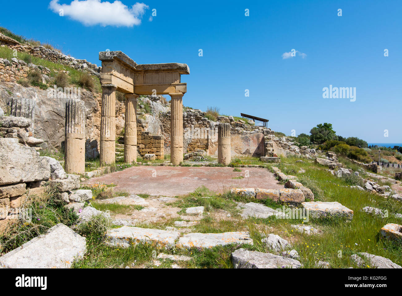 Roman city solunto sicily hi-res stock photography and images - Alamy