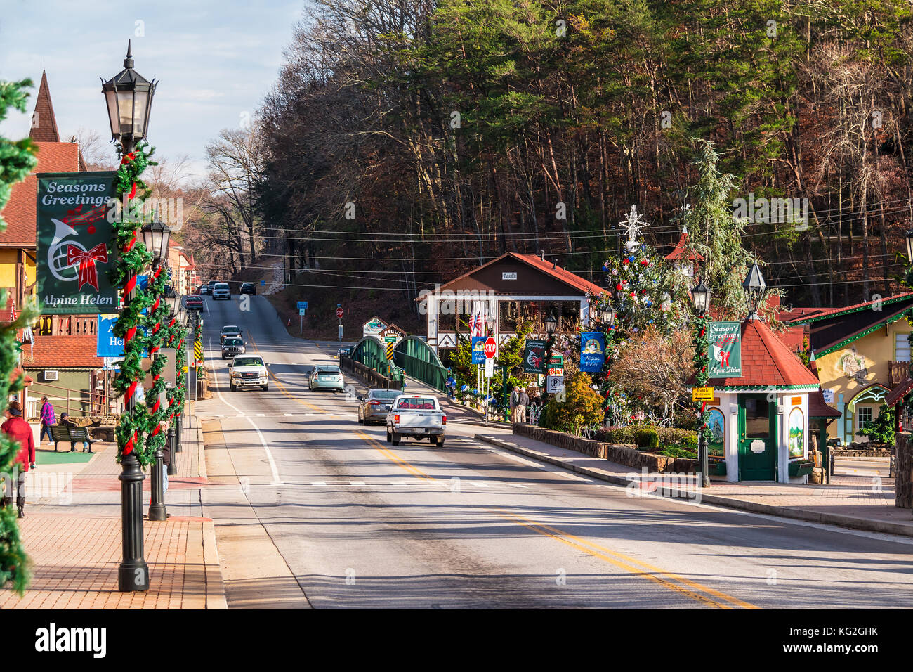 Helen georgia architecture hi-res stock photography and images - Alamy