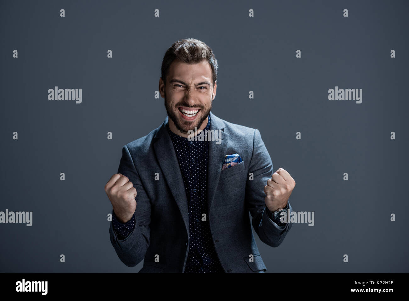 Successful young man Stock Photo - Alamy