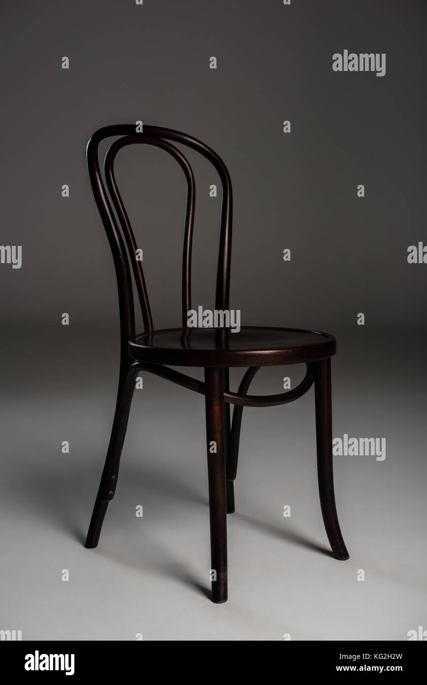 Brown wooden chair hi-res stock photography and images - Alamy