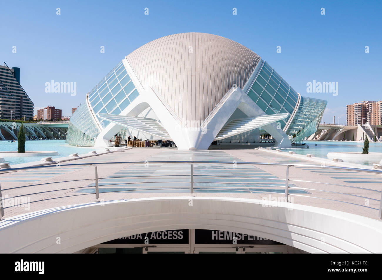 Oceanografic. Oceanarium in Valencia. Spain Stock Photo - Alamy