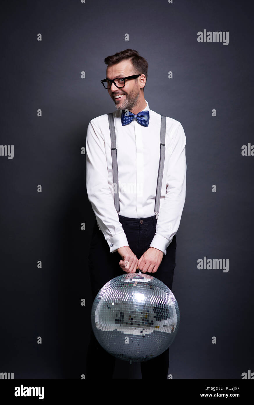 Disco dancing man hi-res stock photography and images - Alamy