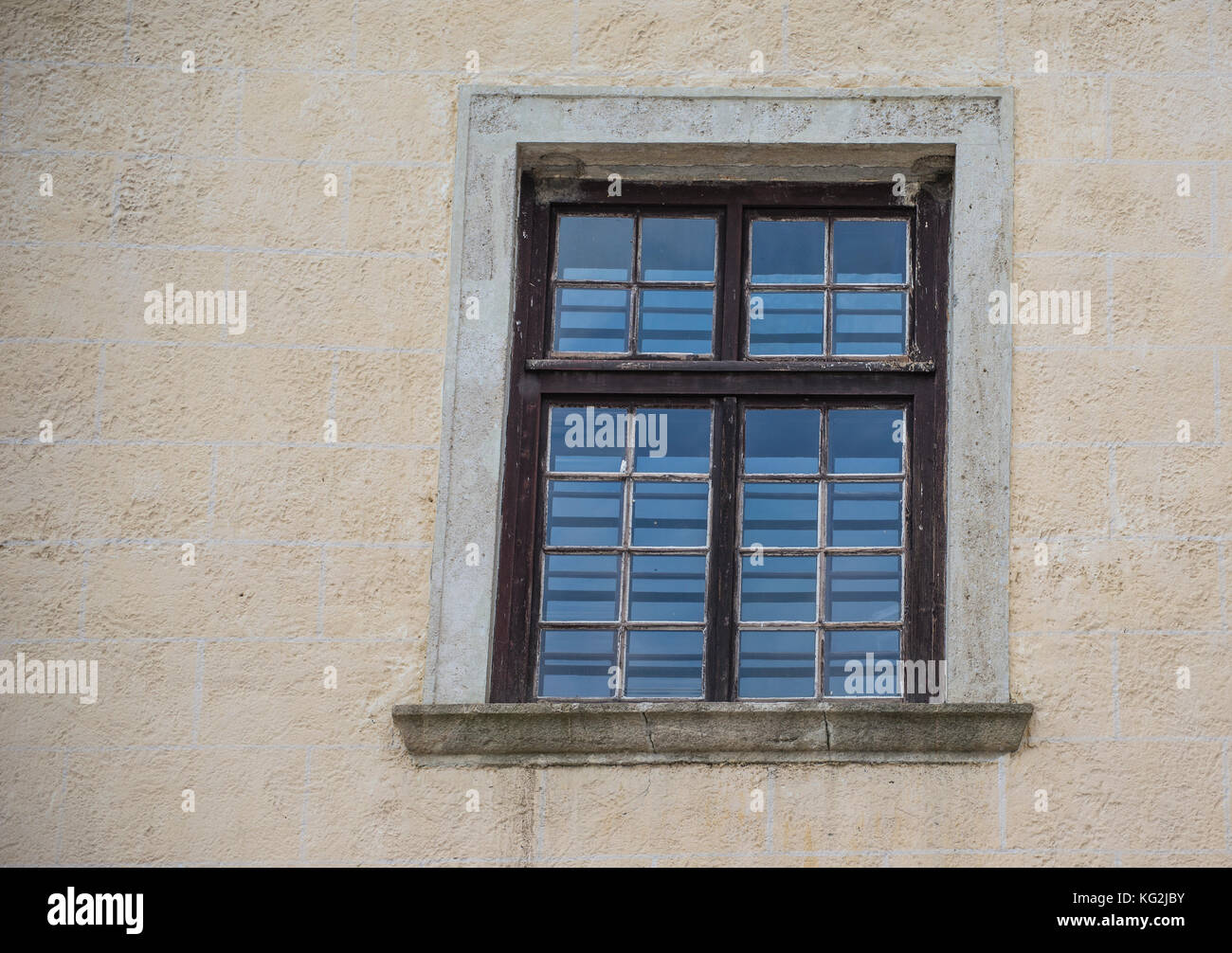 Old window in the city in summer day Stock Photo - Alamy
