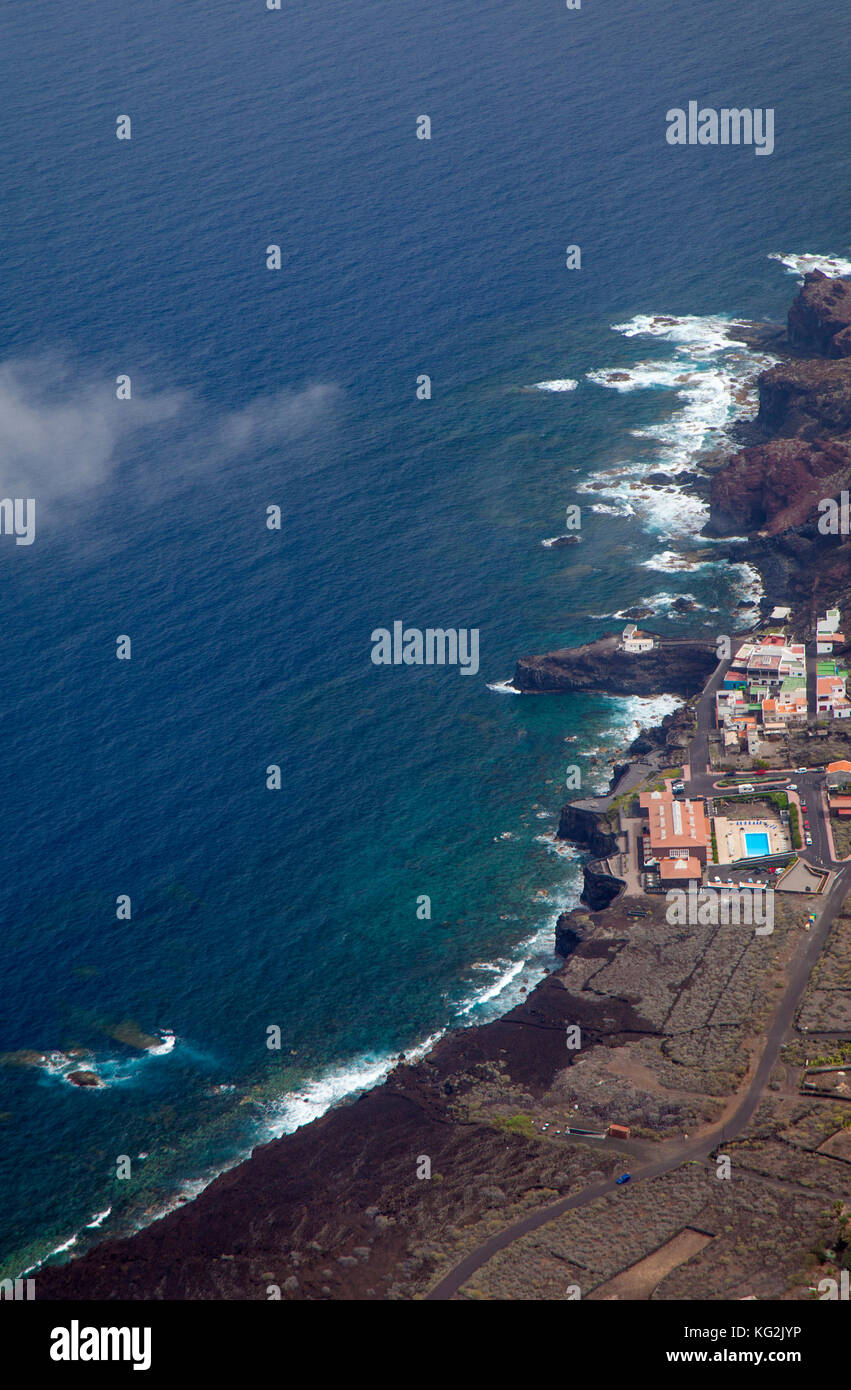 El Hierro, Canary Islands landscape from central montainous part of the ...