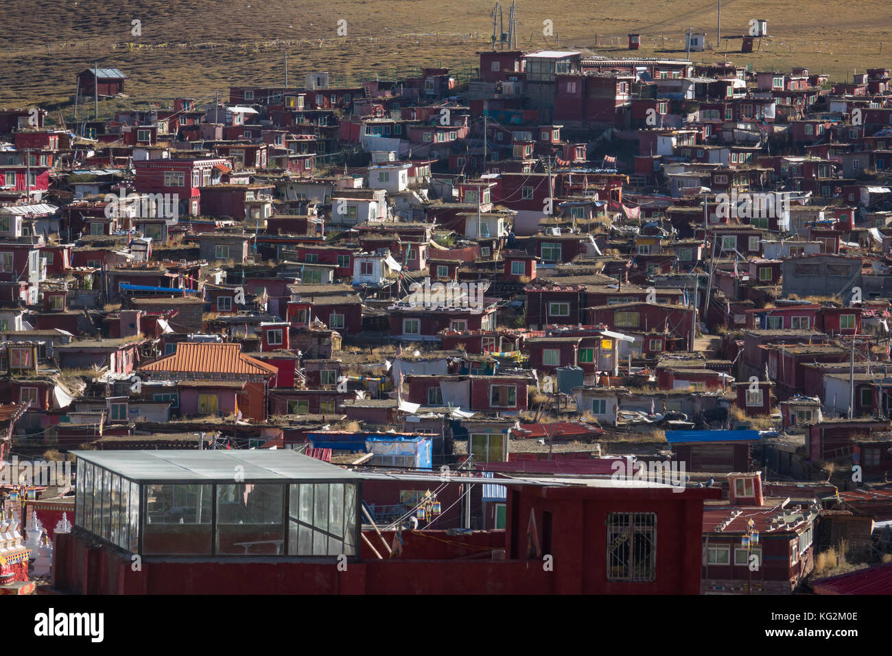 Yarchen Gar ( The Giant Monasteries of Kham). a famous Lamasery in ...