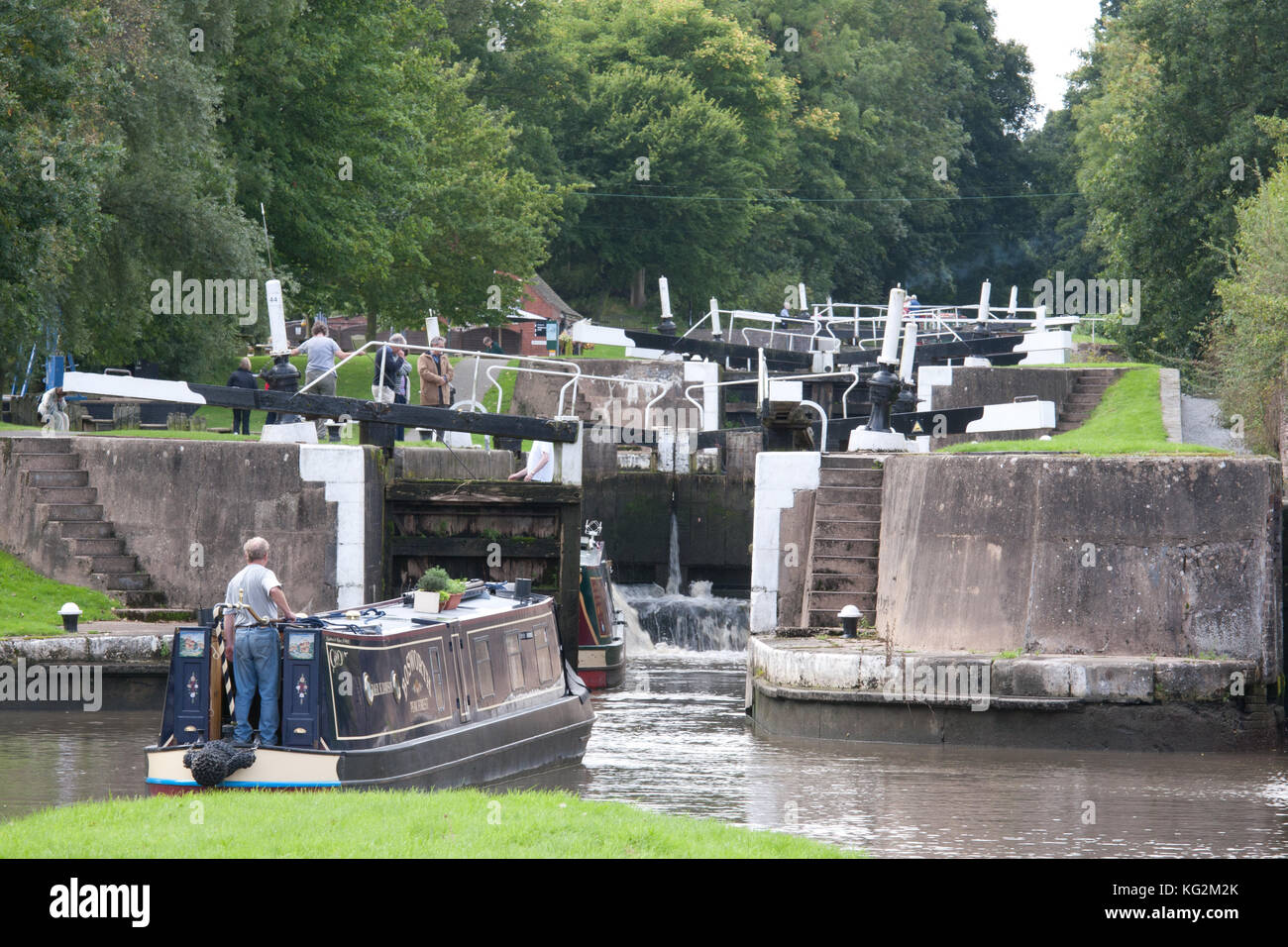 Hatton flight of locks hi-res stock photography and images - Alamy