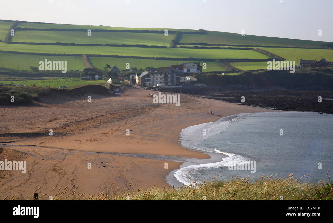 Thurlestone beach south devon england hi-res stock photography and ...