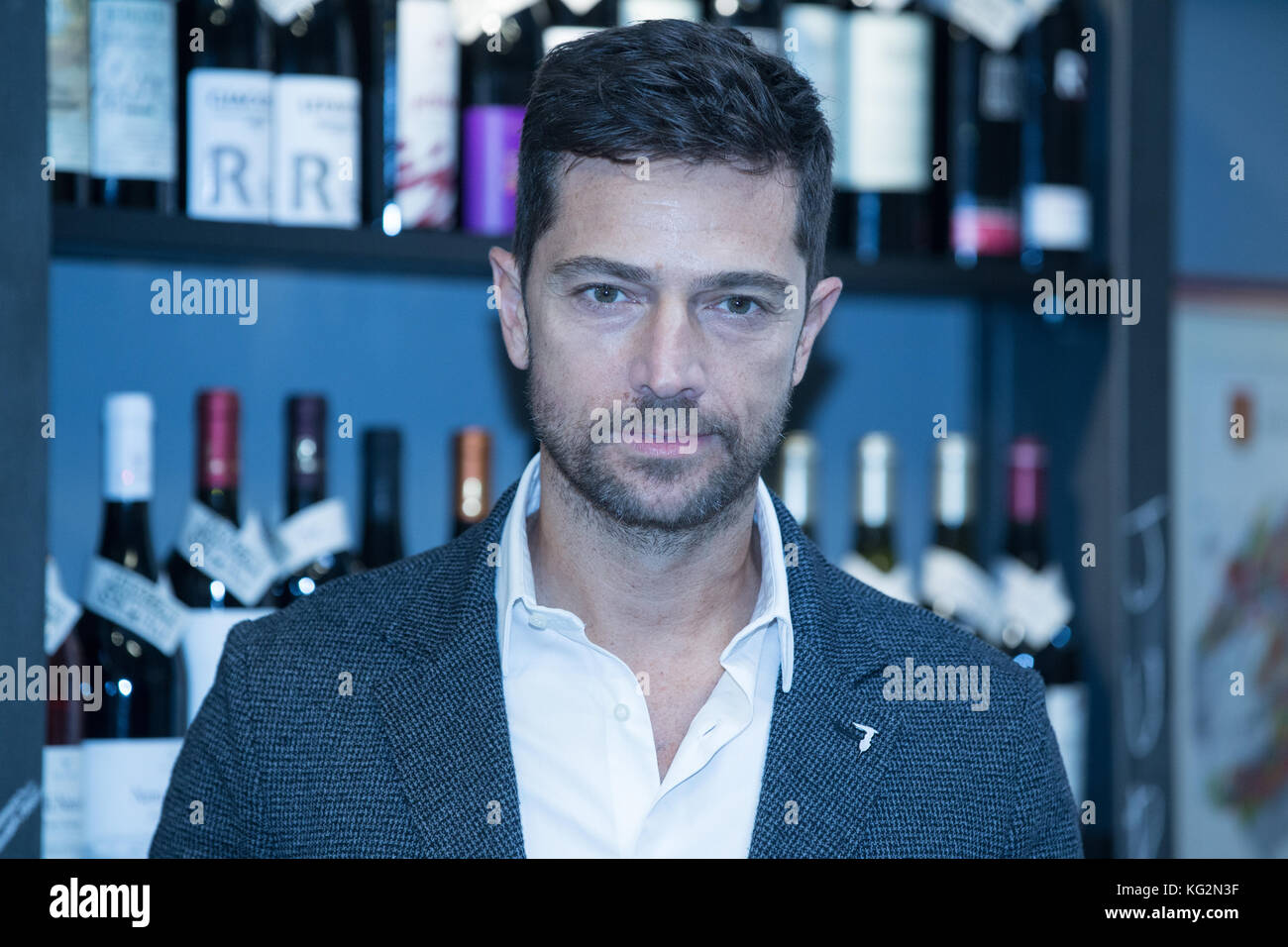 Rome, Italy. 03rd Nov, 2017. Italian actor Luca Capuano during the ...