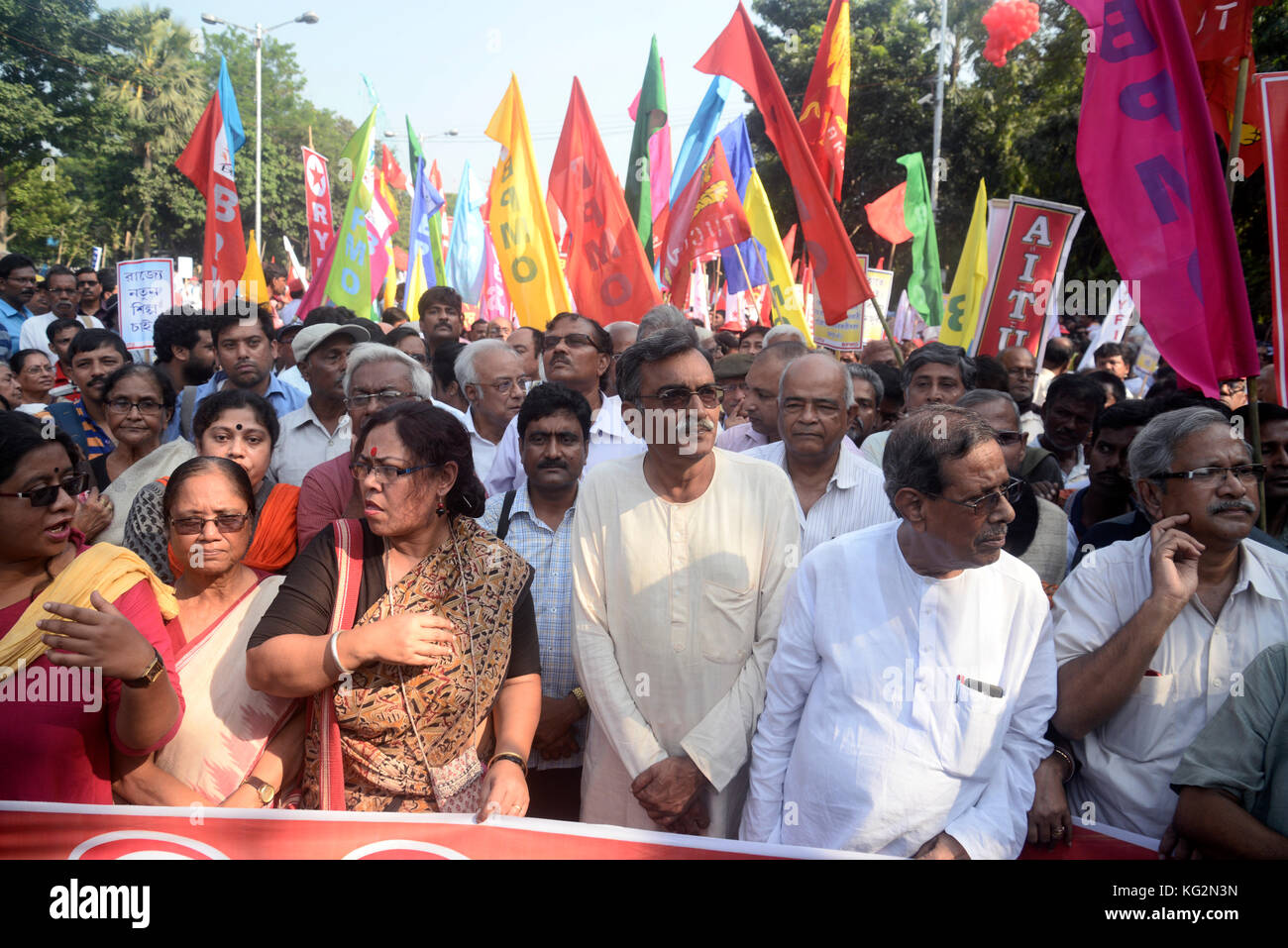 Kolkata, India. 03rd Nov, 2017. Communist Part of India (Marxist ...