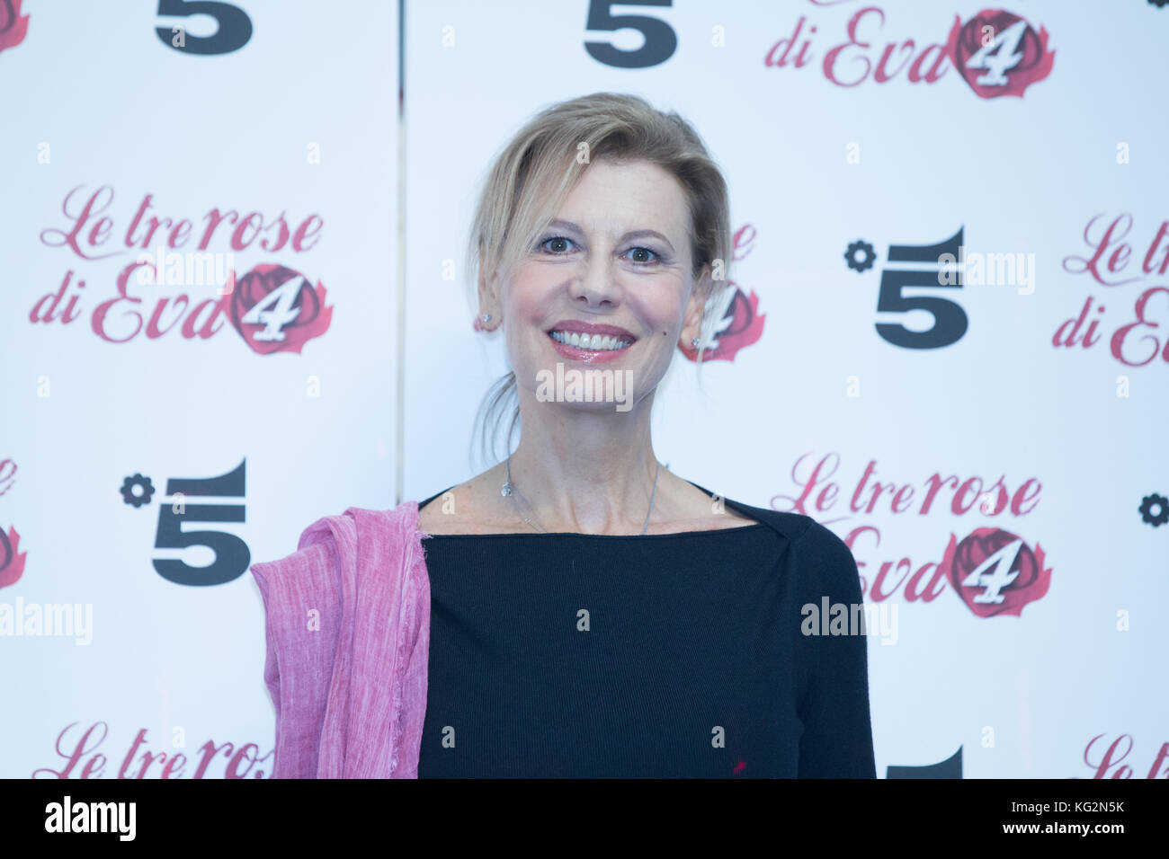 Rome, Italy. 03rd Nov, 2017. Italian actress Daniela Poggi during the ...