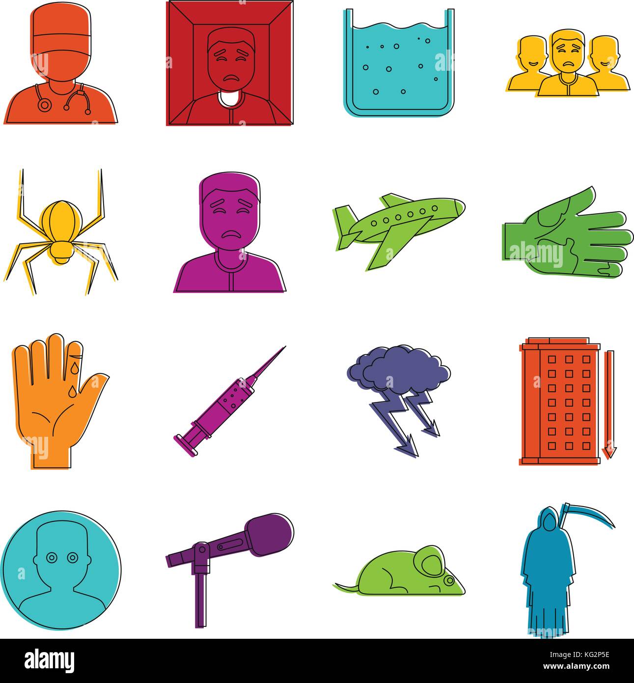 Adult spiders Stock Vector Images - Alamy