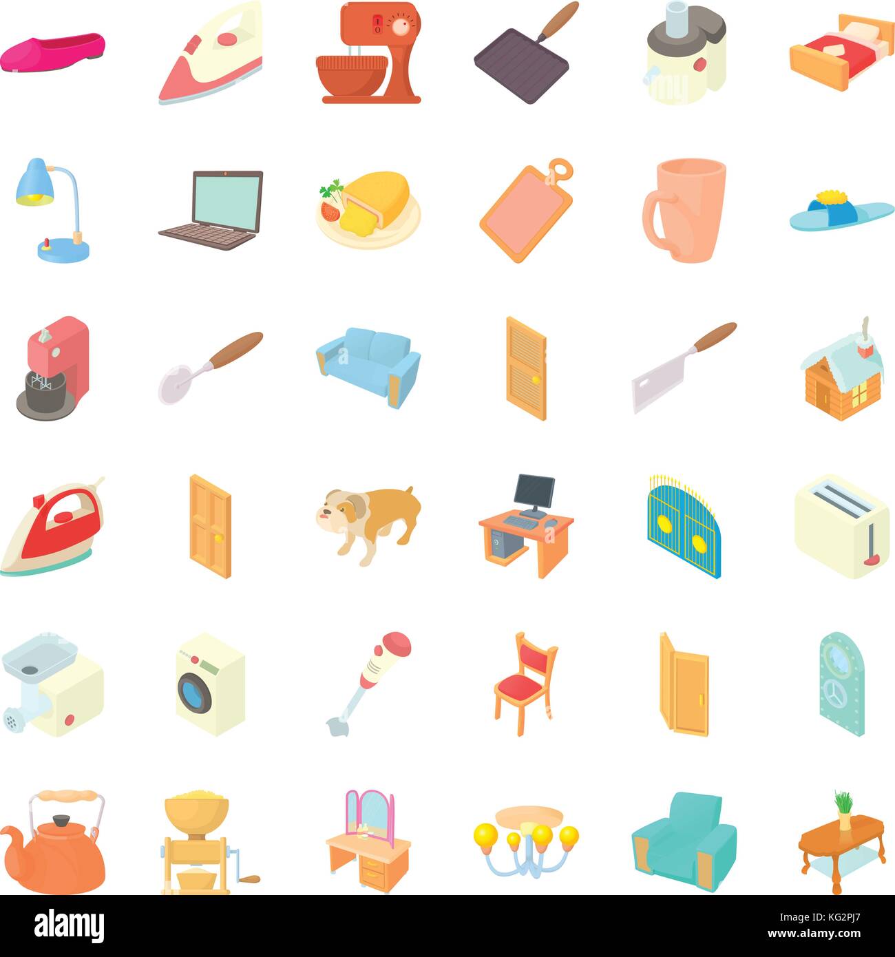 Dog home screen Stock Vector Images - Alamy