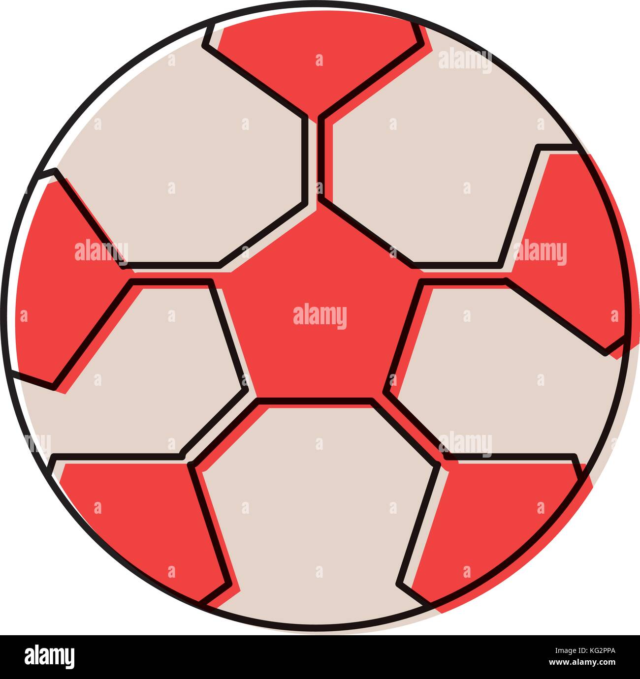 soccer ball vector illustration Stock Vector Image & Art - Alamy