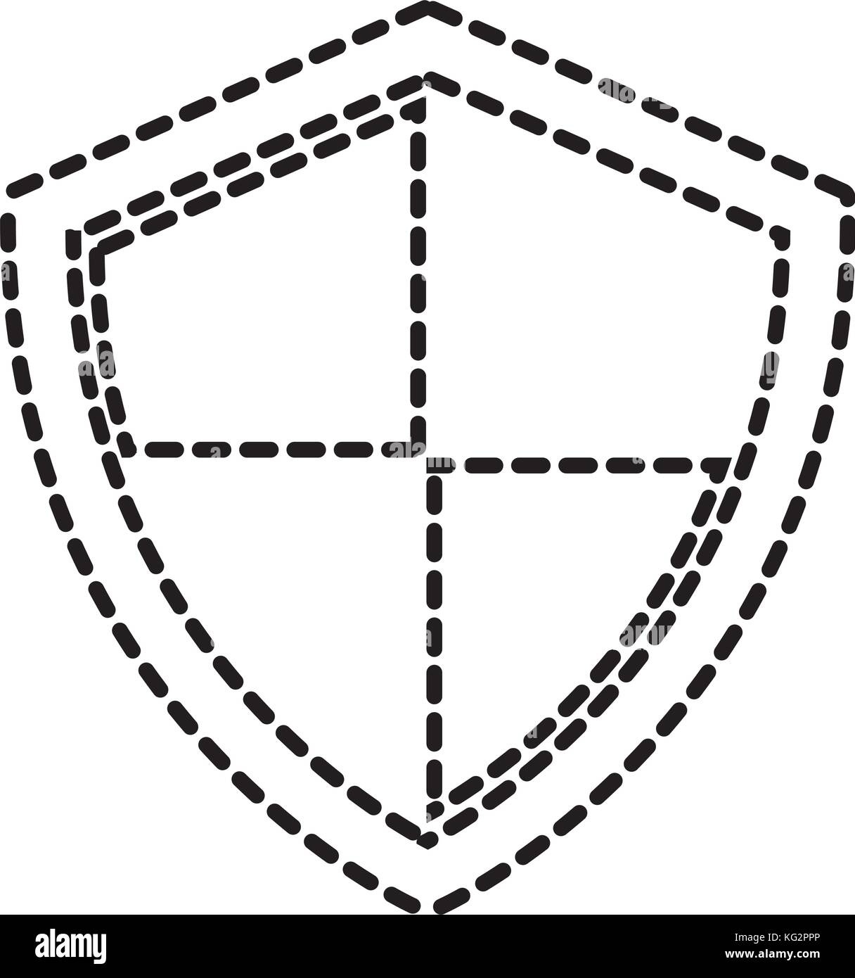 shield protection data system information technology Stock Vector Image ...