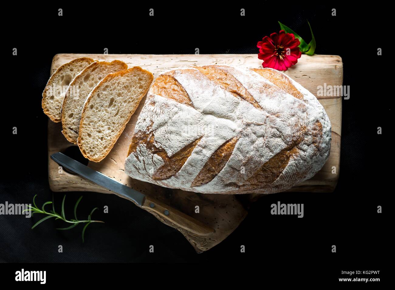 Tasty fresh baked bread Stock Photo - Alamy