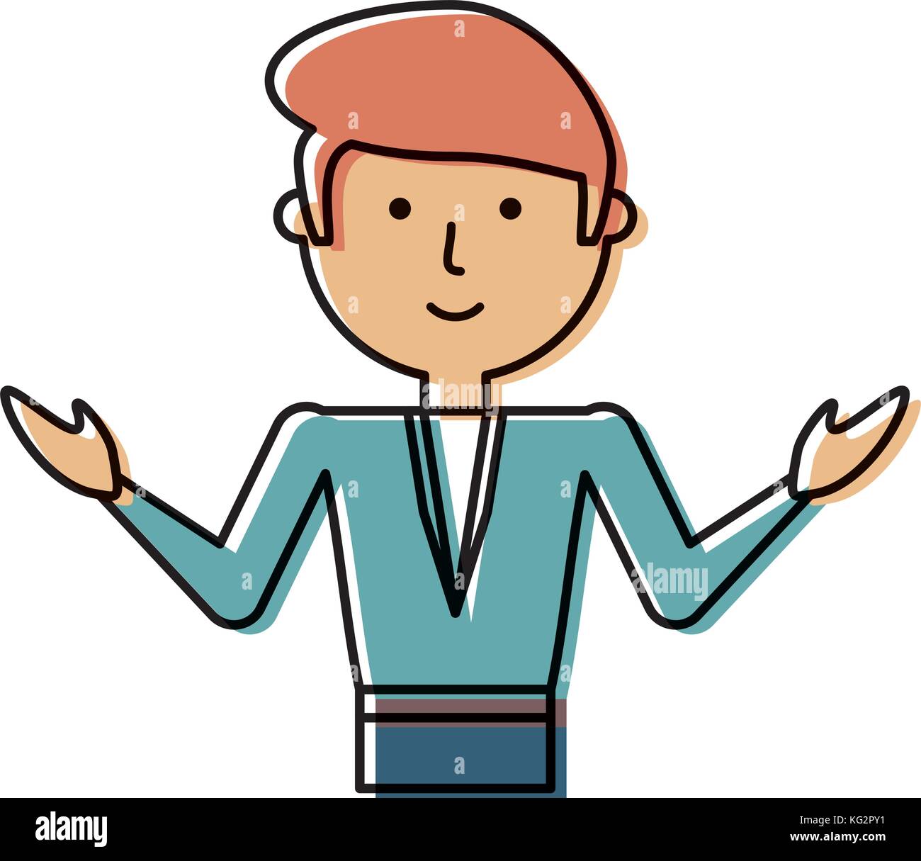 teacher man vector illustration Stock Vector Image & Art - Alamy