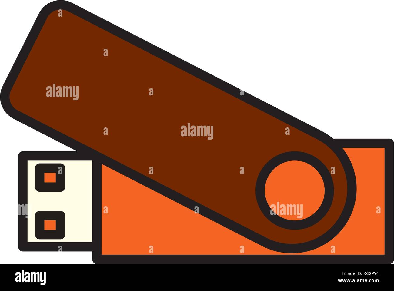usb fash drive template for advertising branding and corporate identity ...