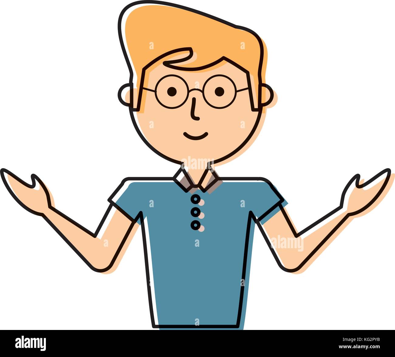 teacher man vector illustration Stock Vector Image & Art - Alamy
