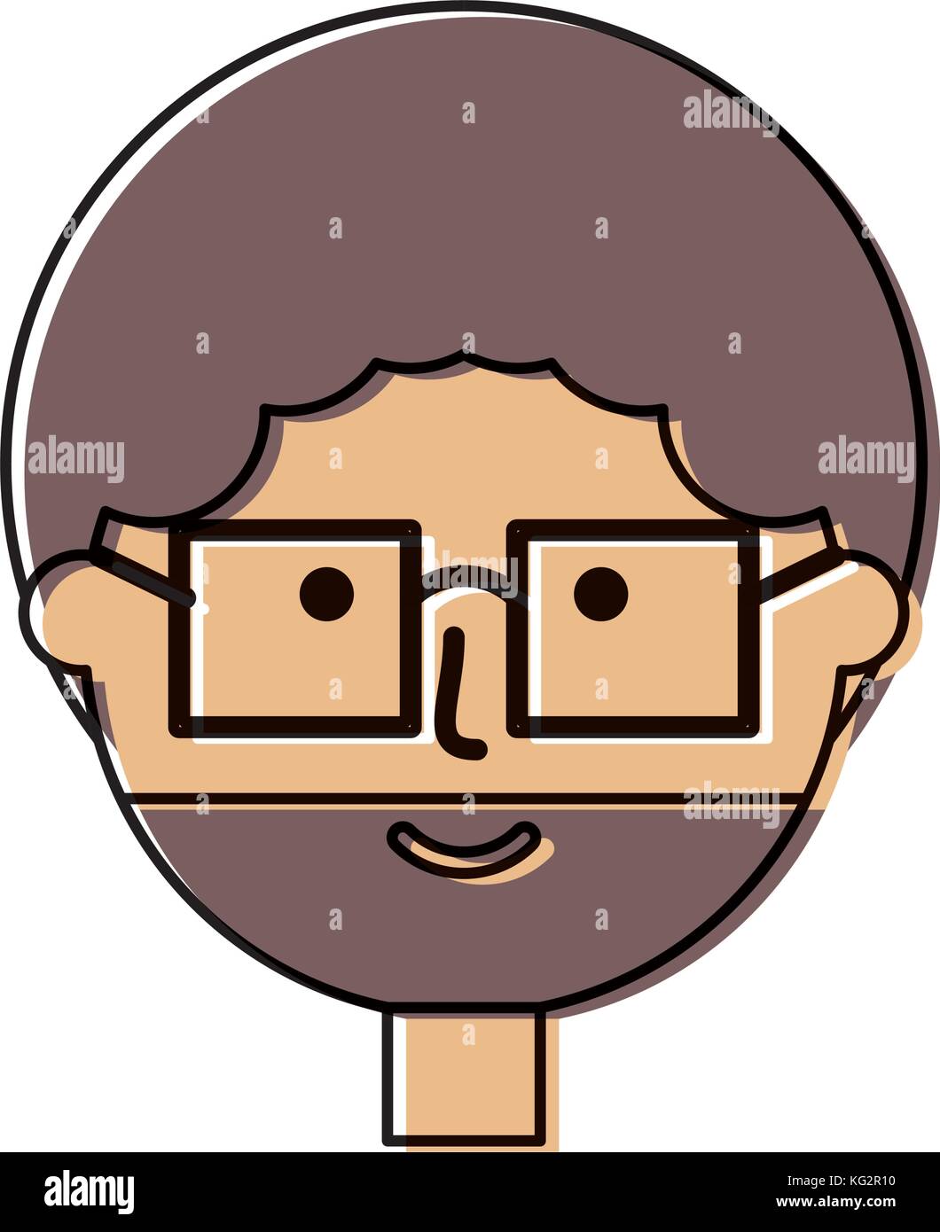 man face vector illustration Stock Vector Image & Art - Alamy