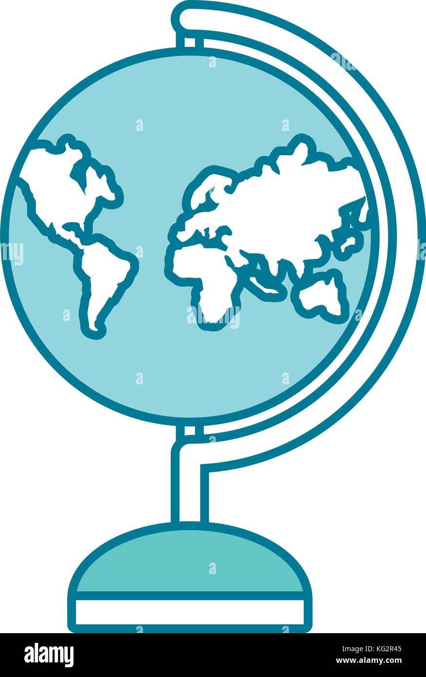 global planet vector illustration Stock Vector Image & Art - Alamy