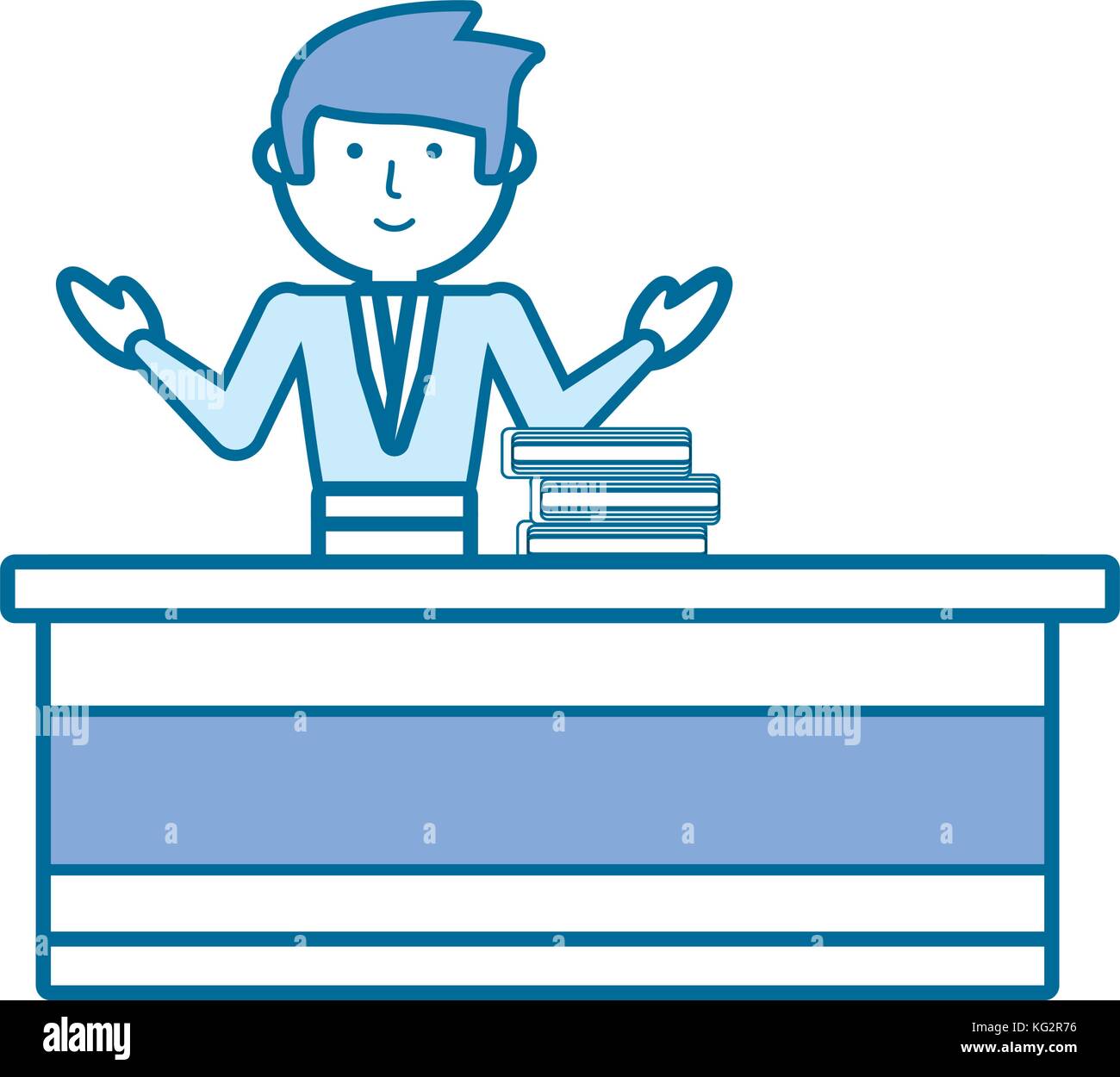 teacher man vector ilustration Stock Vector Image & Art - Alamy