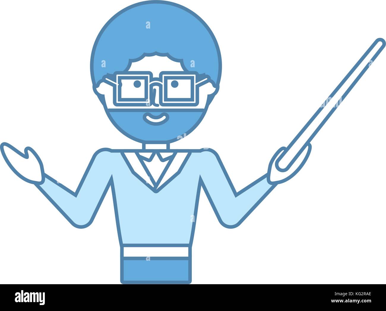 teacher man vector ilustration Stock Vector Image & Art - Alamy