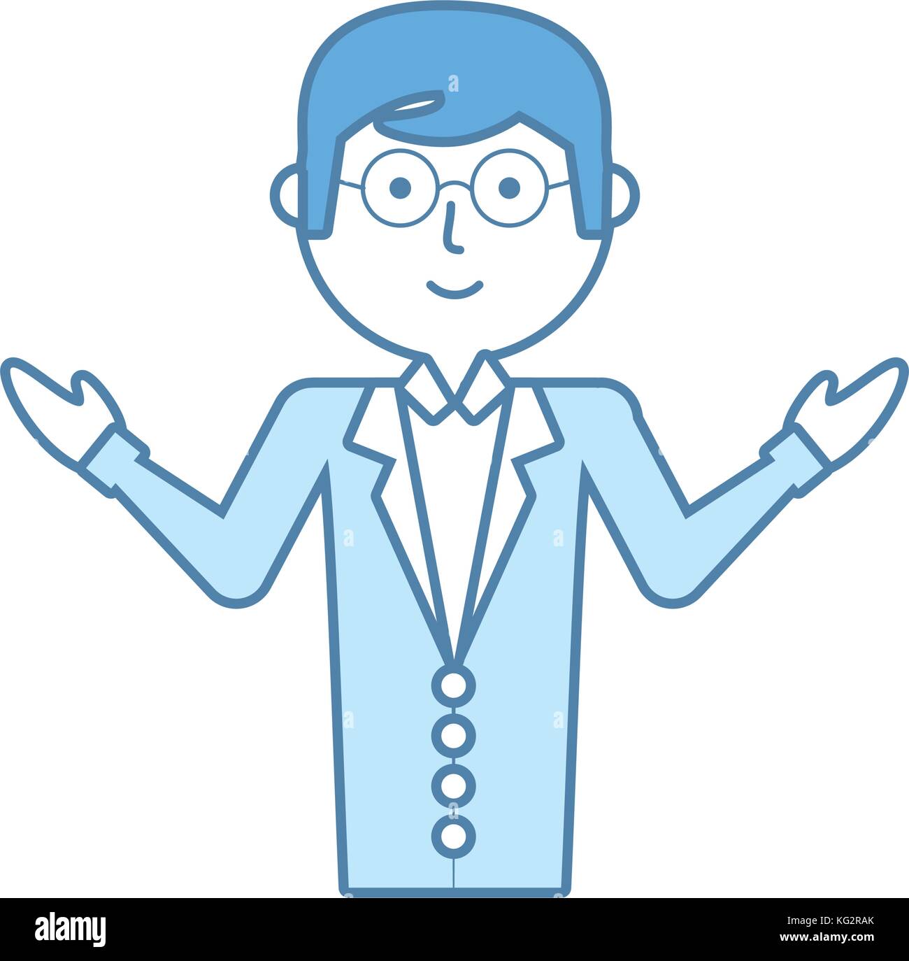 teacher man vector ilustration Stock Vector Image & Art - Alamy