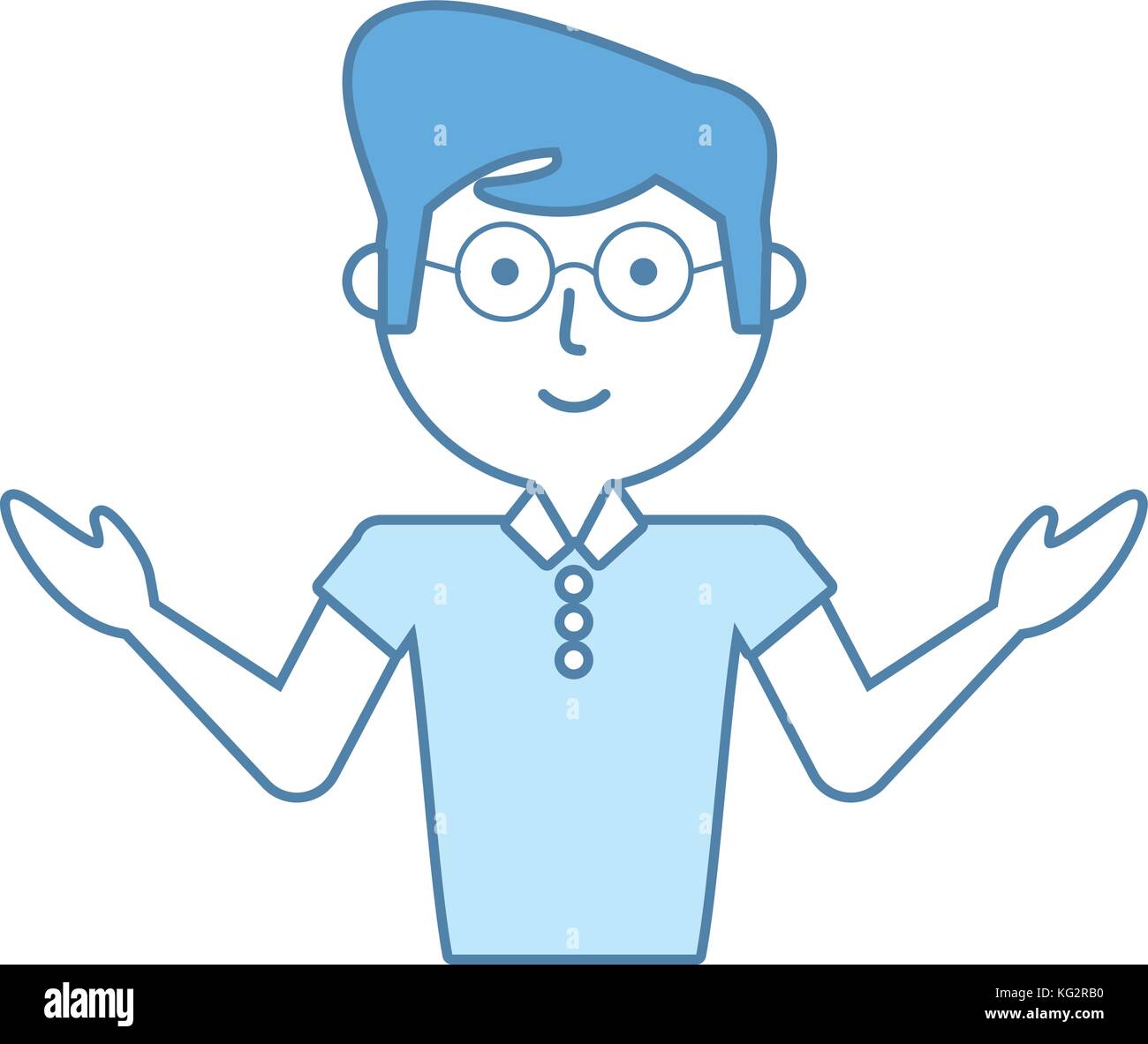 teacher man vector ilustration Stock Vector Image & Art - Alamy