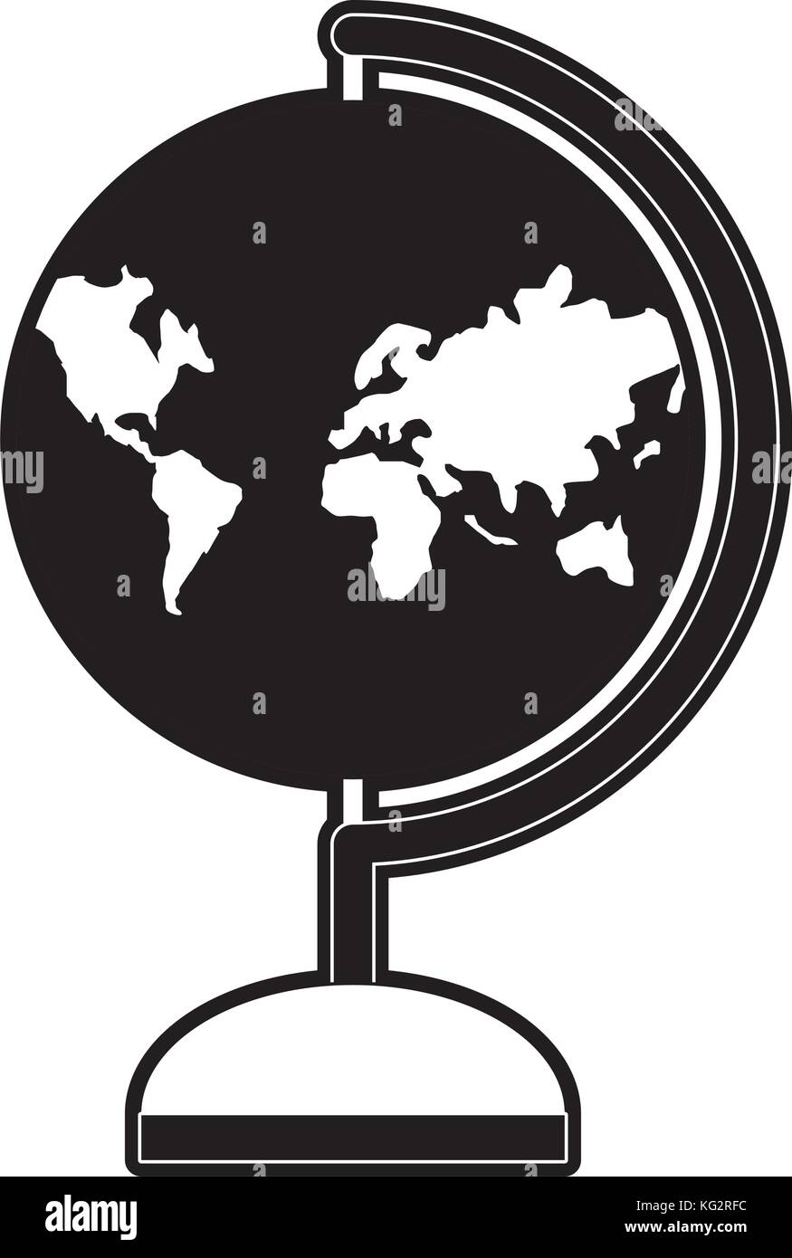 global planet vector illustration Stock Vector Image & Art - Alamy