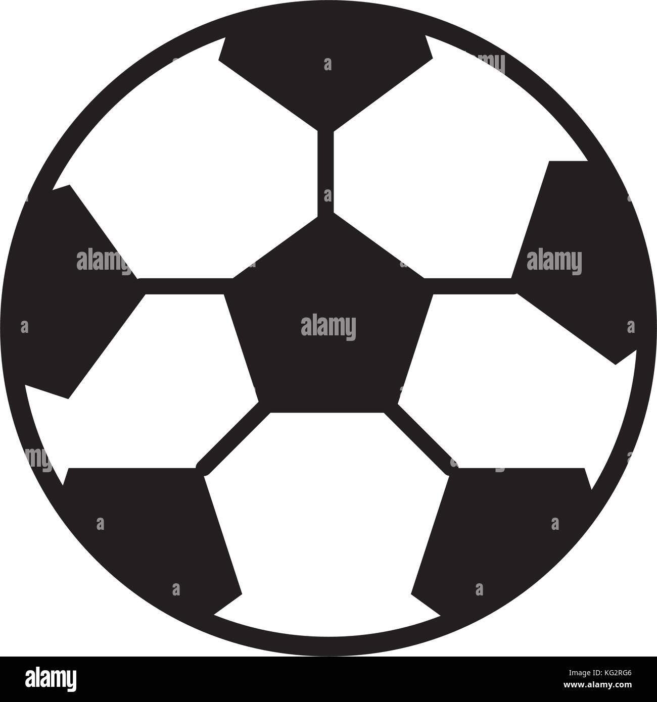 soccer ball vector illustration Stock Vector Image & Art - Alamy