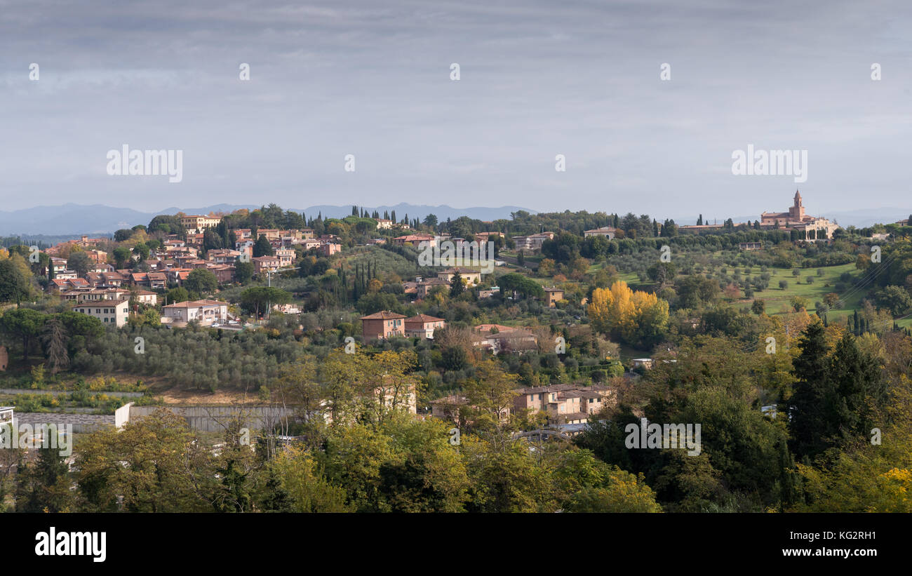 Rolling hills in Tuscany, Italy Stock Photo - Alamy