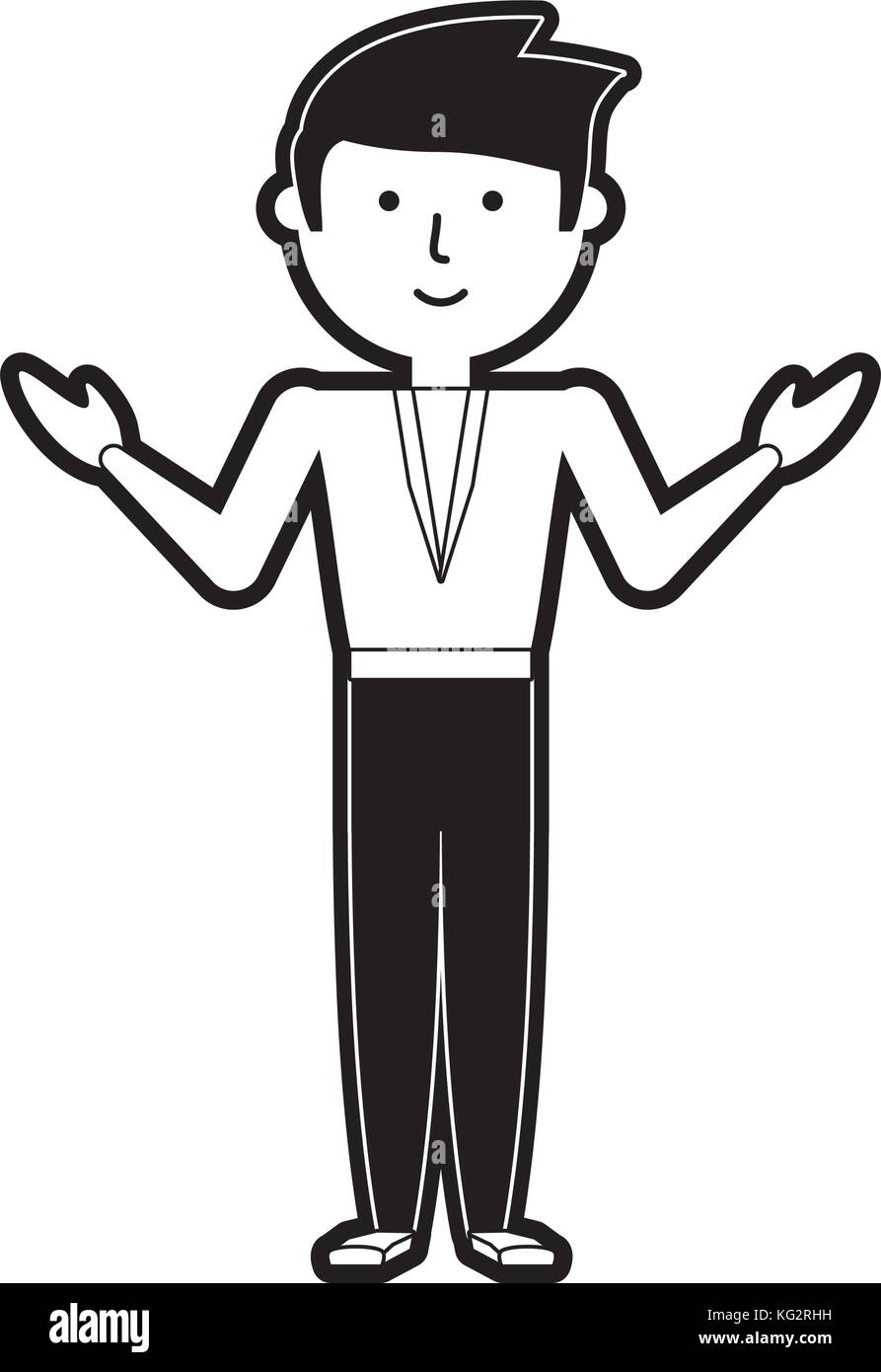 teacher man vector illustration Stock Vector Image & Art - Alamy