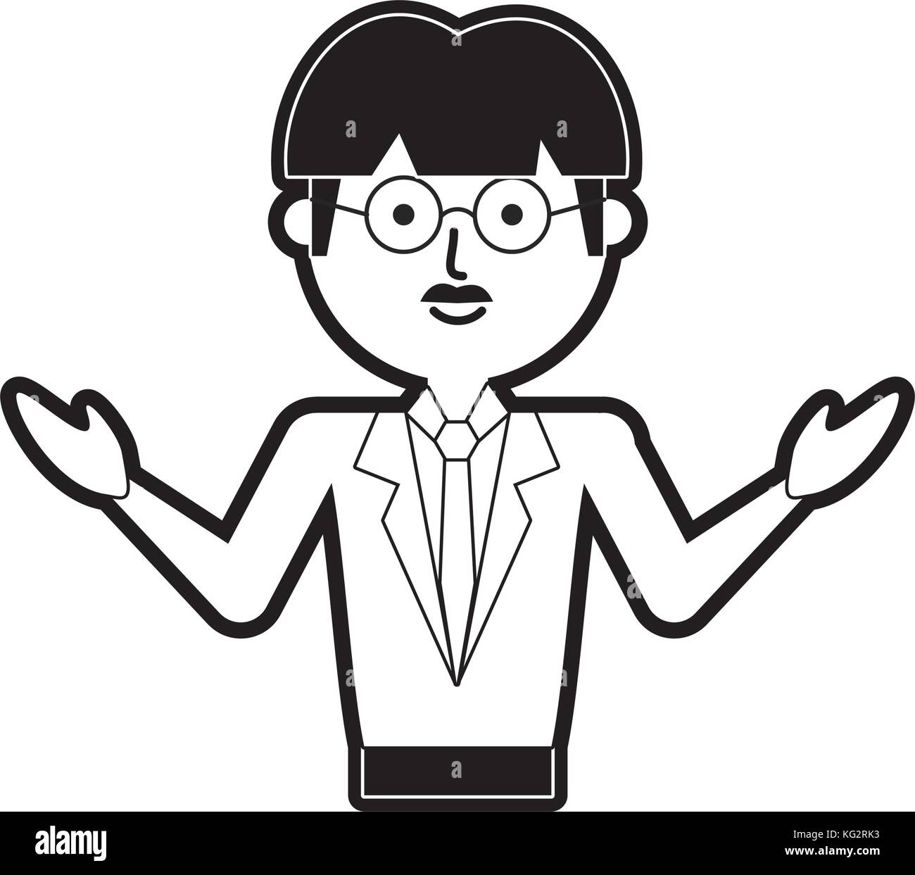 teacher man vector illustration Stock Vector Image & Art - Alamy