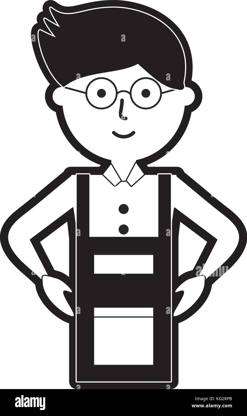 teacher man vector illustration Stock Vector Image & Art - Alamy