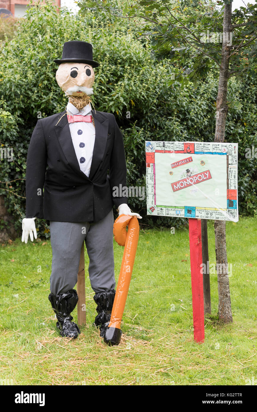 One of the many scarecrows at the Bothwell Scarcecrow Festival in ...