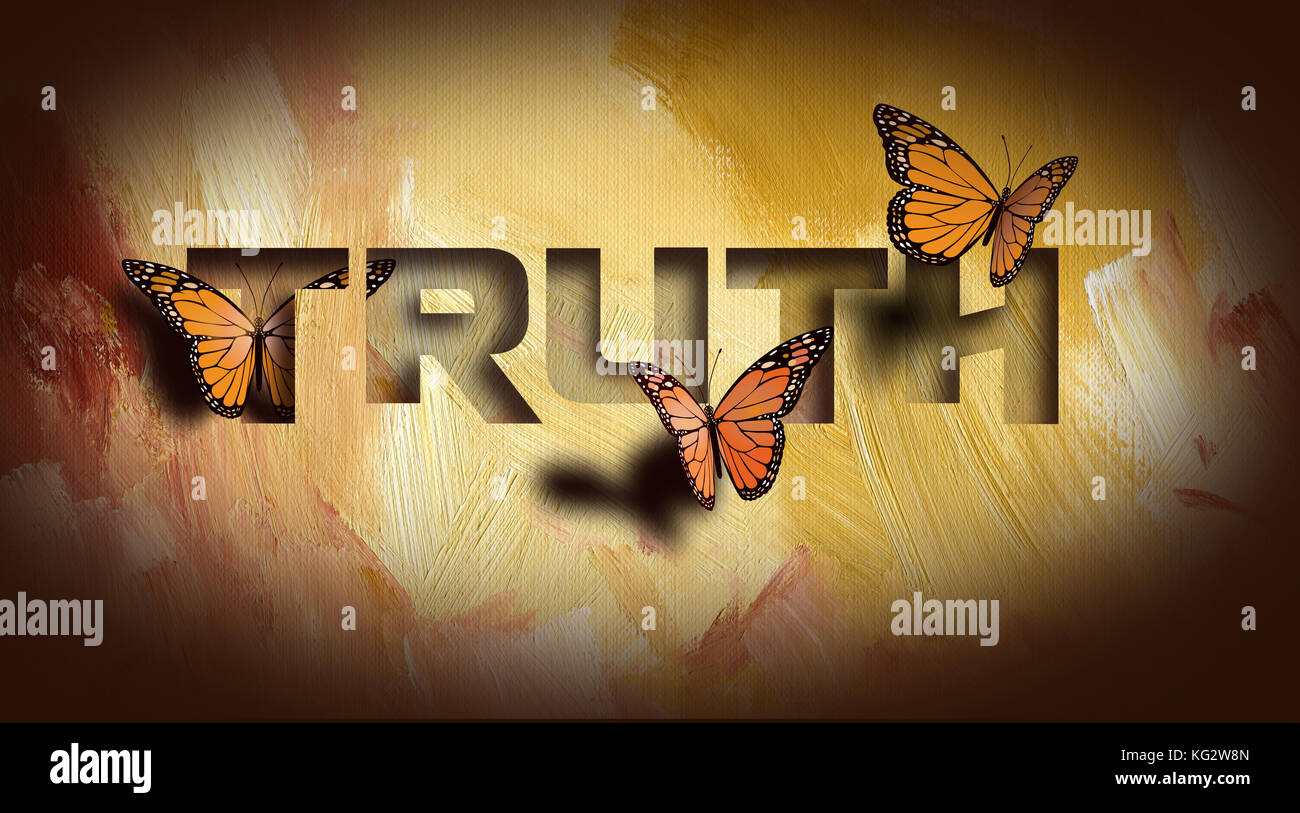 Graphic design of the Christian concept of The Truth shall set you free ...