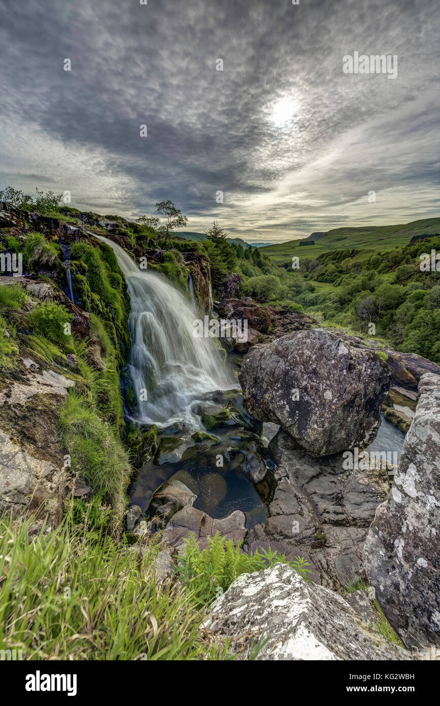 Loup of fintry waterfall hi-res stock photography and images - Alamy