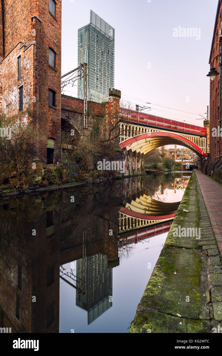 Beetham tower the tallest building in Manchester Stock Photo - Alamy
