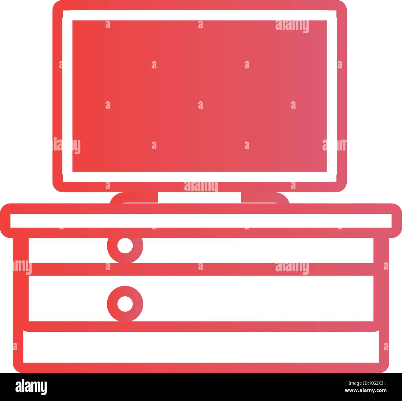 desk vector illustration Stock Vector Image & Art - Alamy