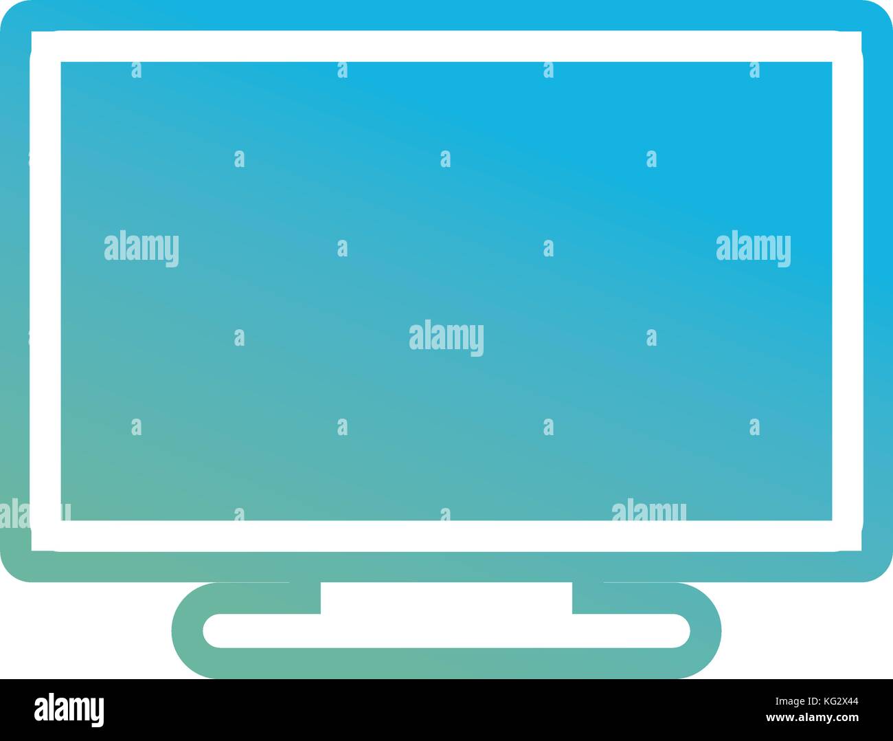 television screen vector illustration Stock Vector Image & Art - Alamy