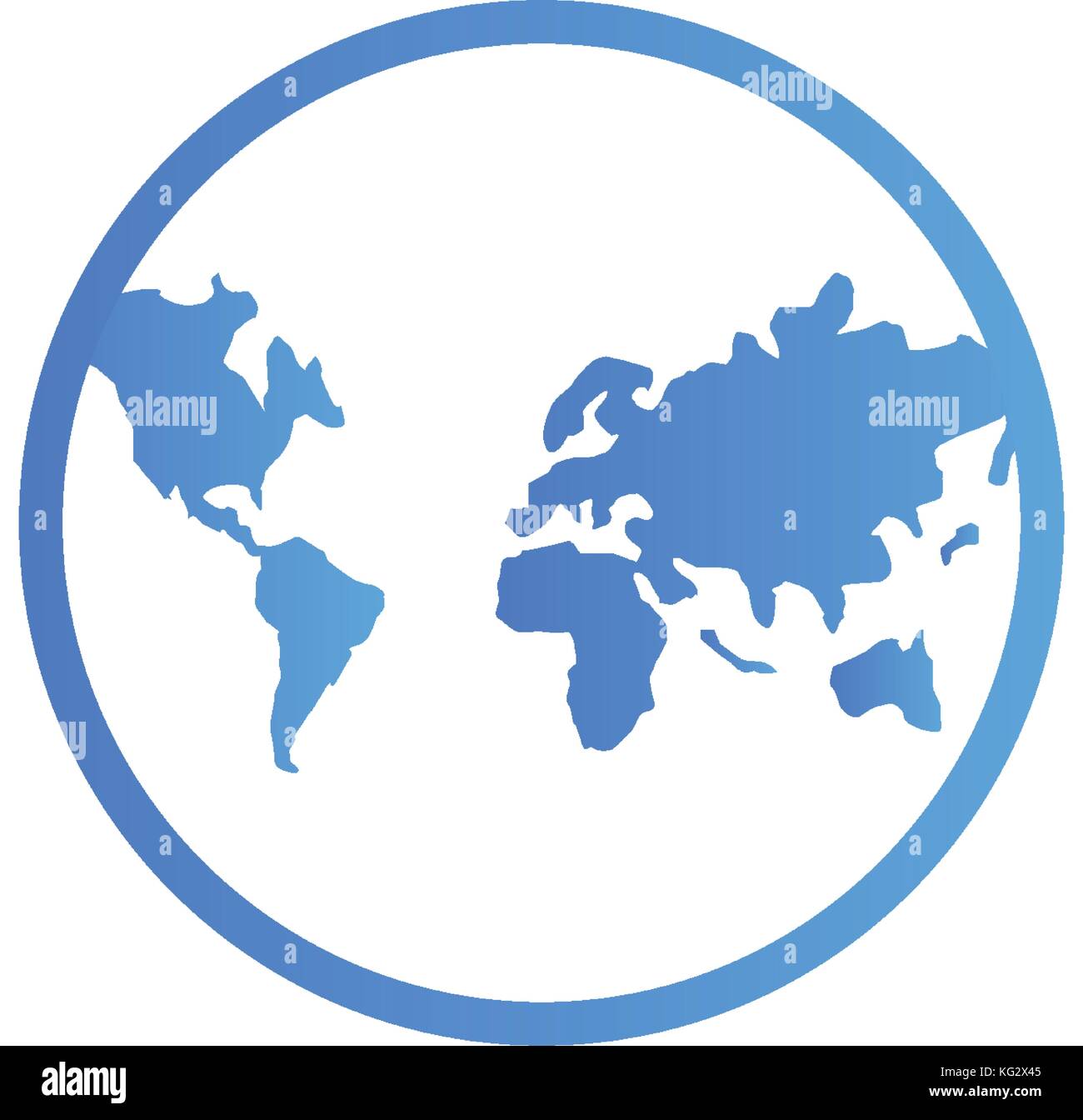 global planet vector illustration Stock Vector Image & Art - Alamy