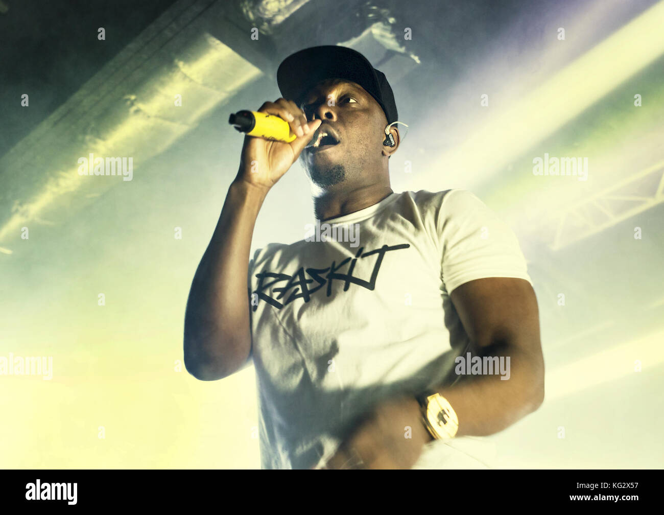 Dizzee Rascal Performing on his 'Raskit' Tour at Liverpool O2 Academy ...