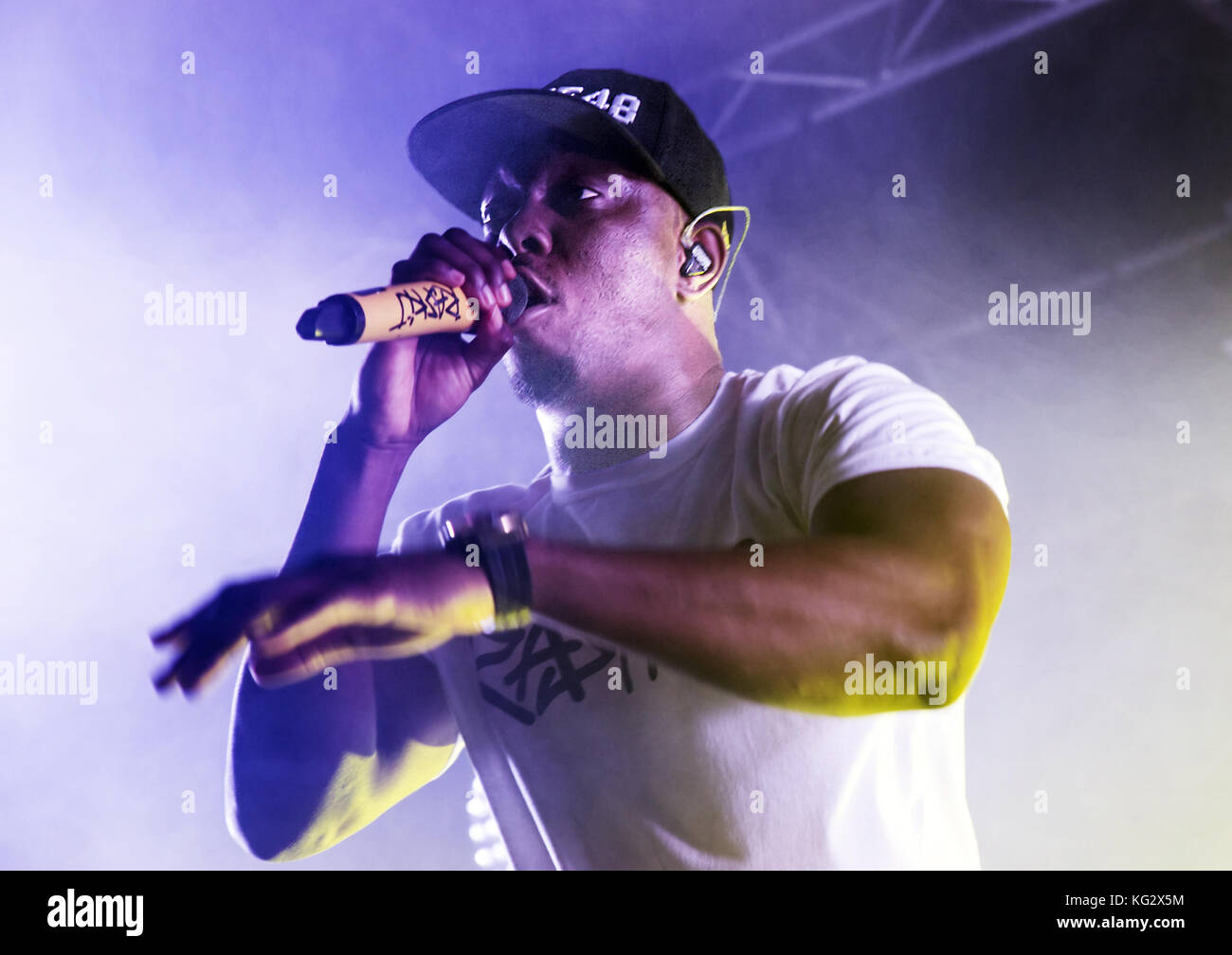 Dizzee Rascal Performing on his 'Raskit' Tour at Liverpool O2 Academy ...