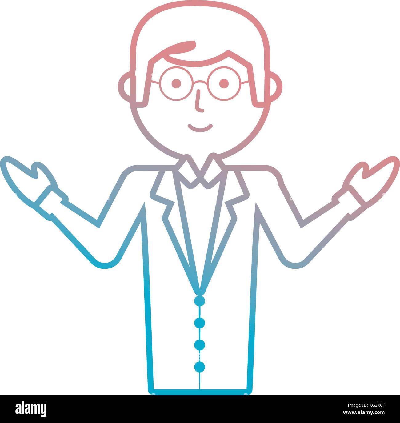 teacher man vector illustration Stock Vector Image & Art - Alamy
