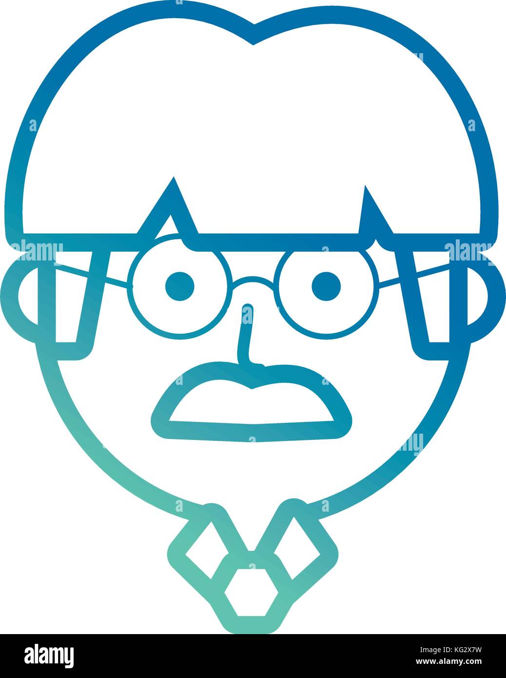man face vector illustration Stock Vector Image & Art - Alamy