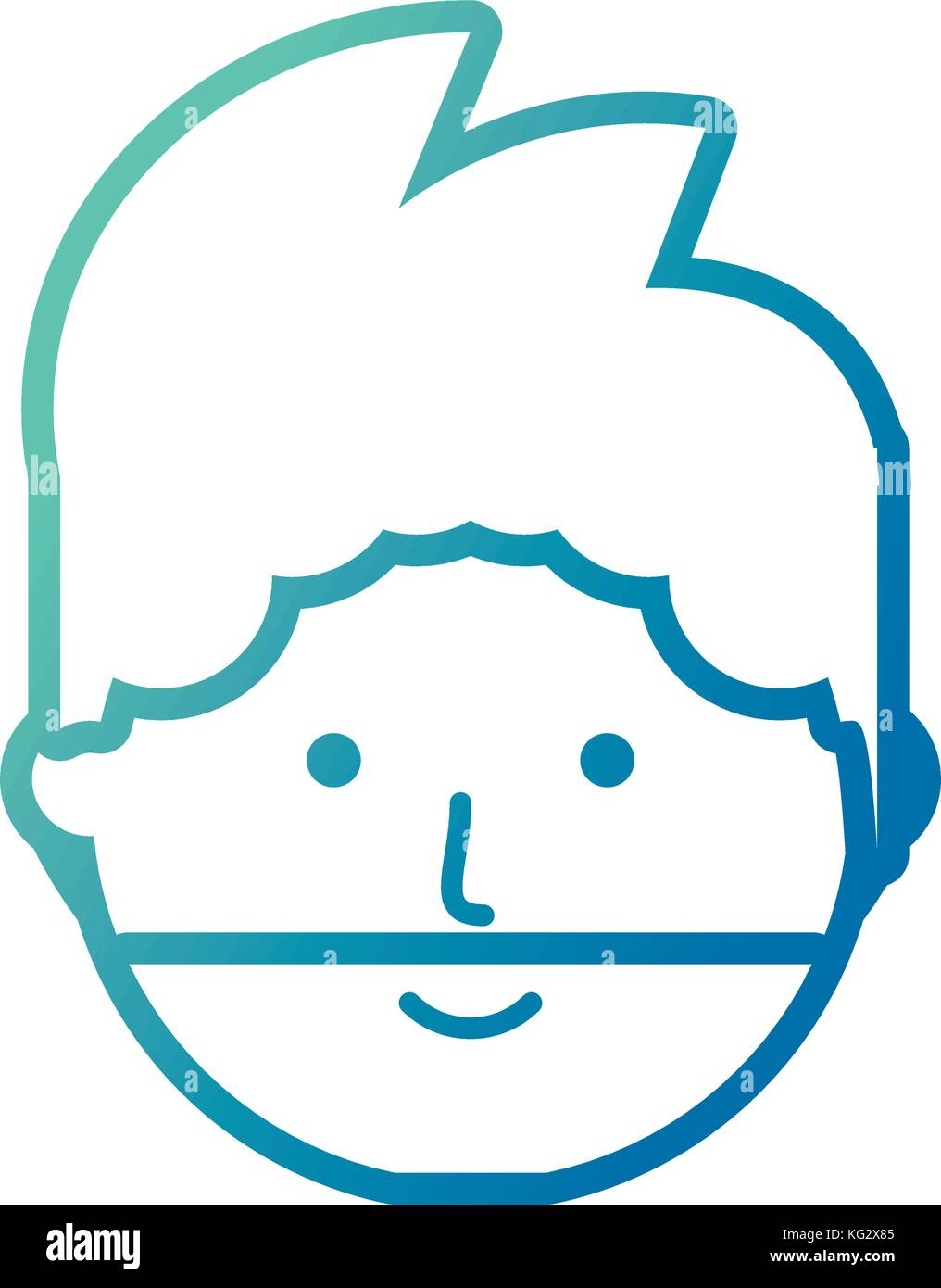man face vector illustration Stock Vector Image & Art - Alamy