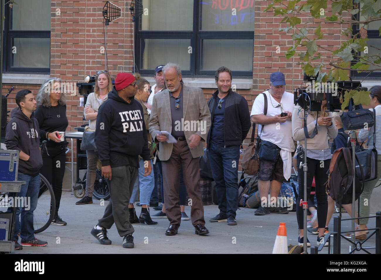 The set of Netflix movie Like Father Featuring: Kelsy Grammer, Kristen ...