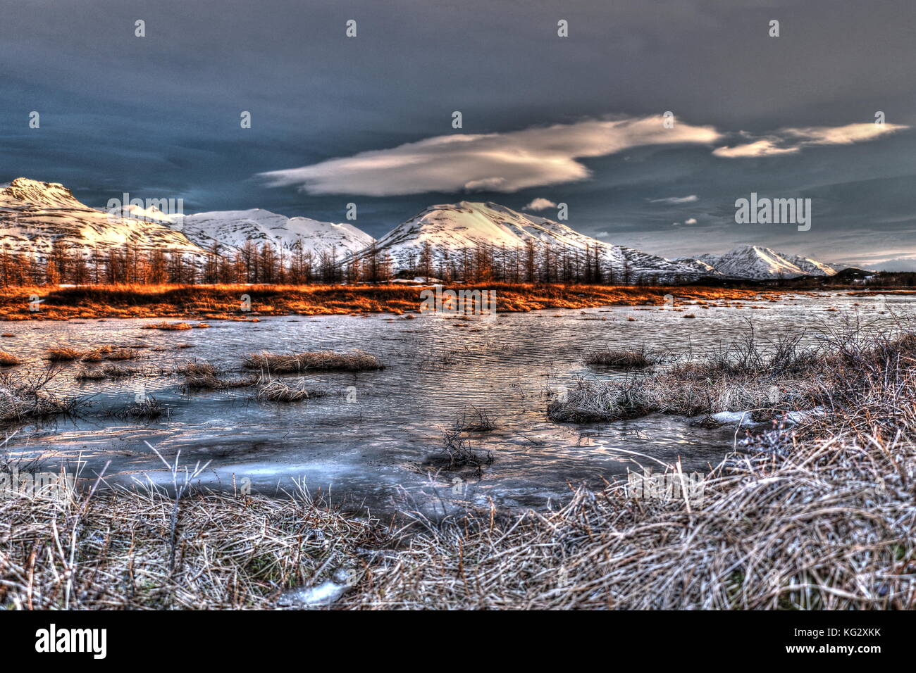 Frozen country, Iceland Stock Photo - Alamy