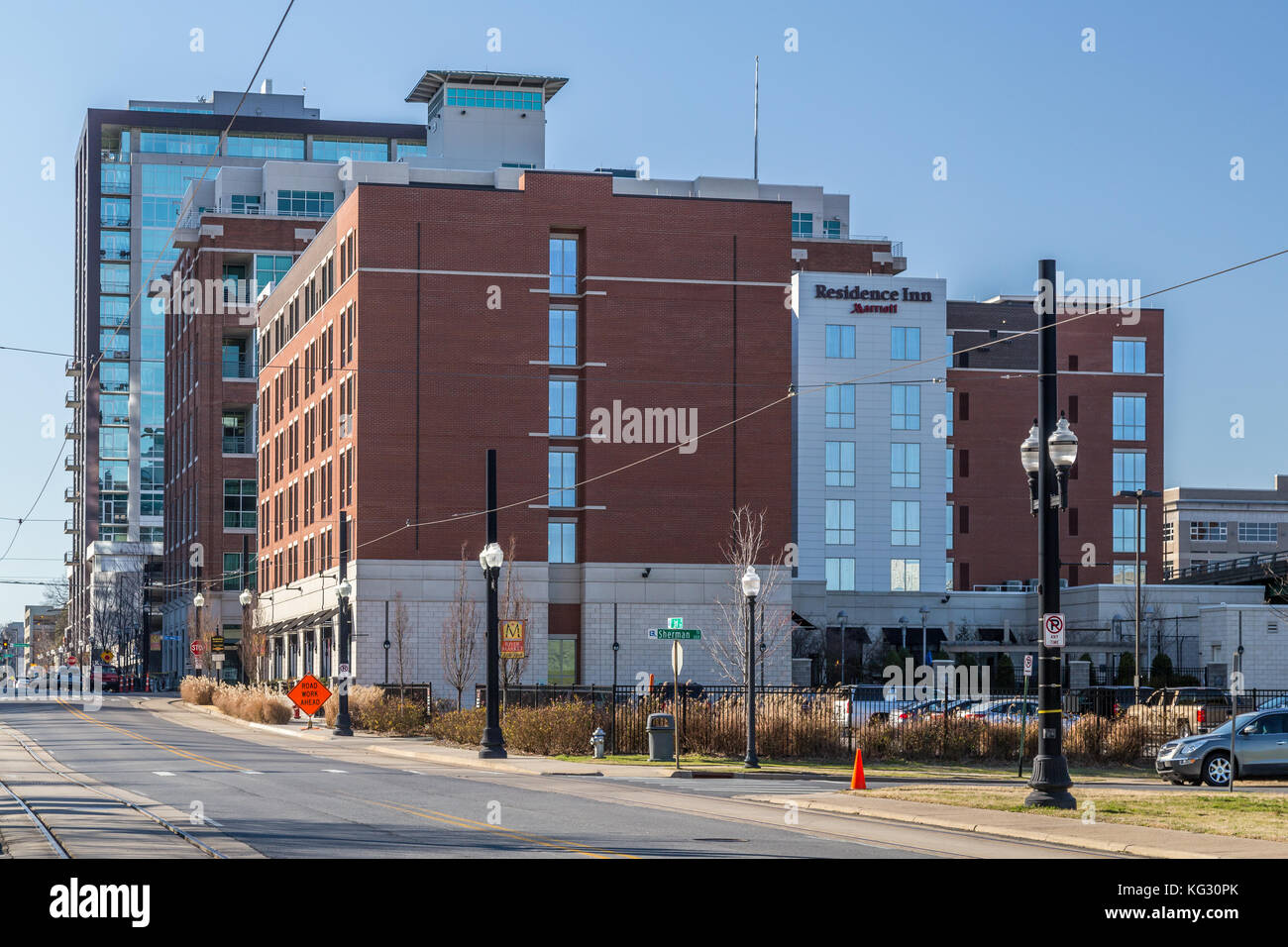 Downtown little rock arkansas skyline hi-res stock photography and ...