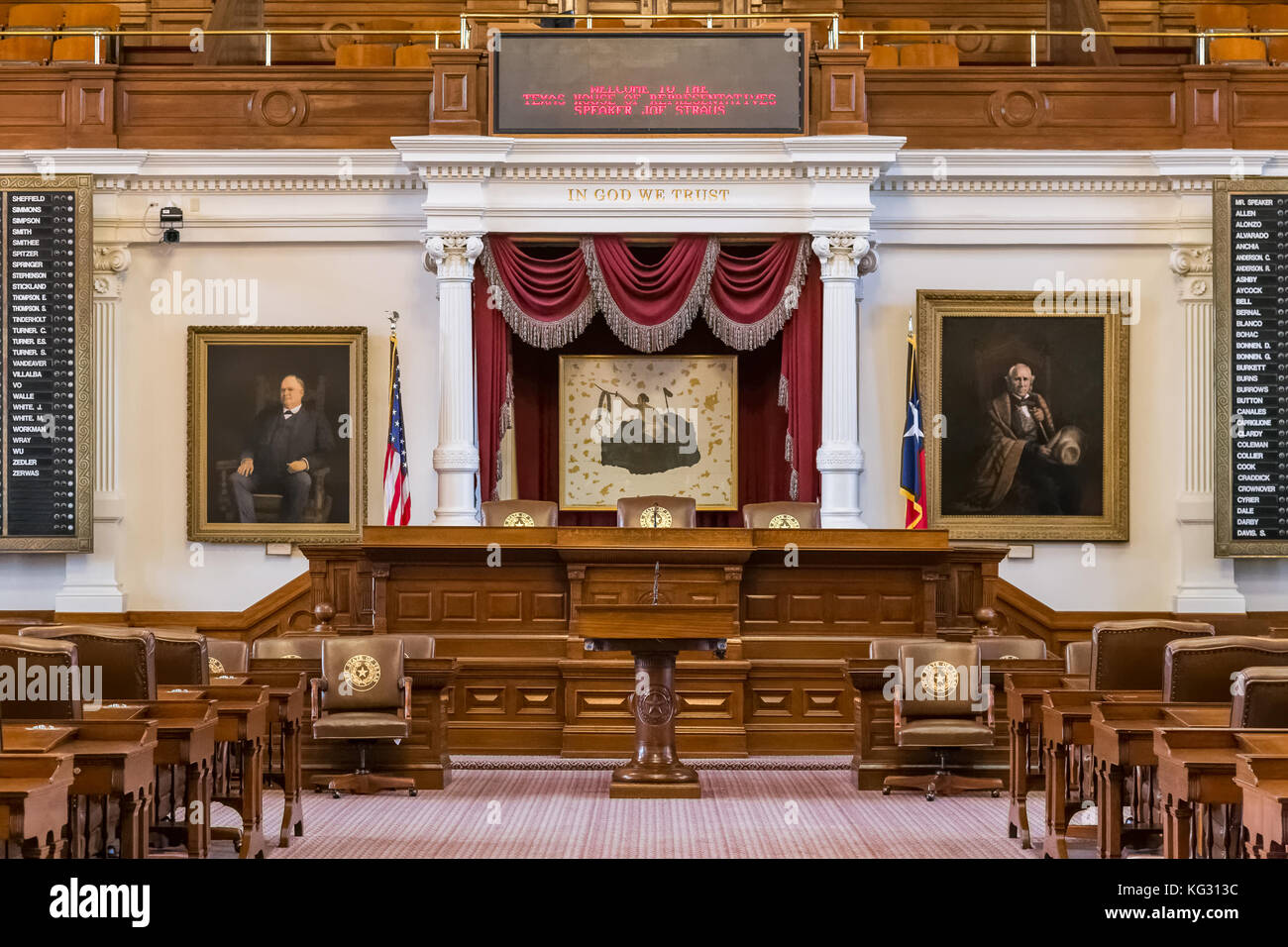 Texas house chamber hi-res stock photography and images - Alamy
